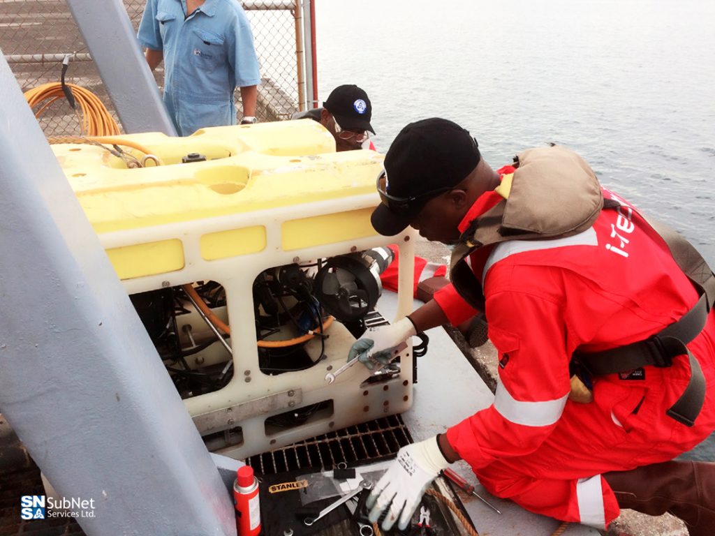 SubNet Services Career Path for a ROV Pilot Technician