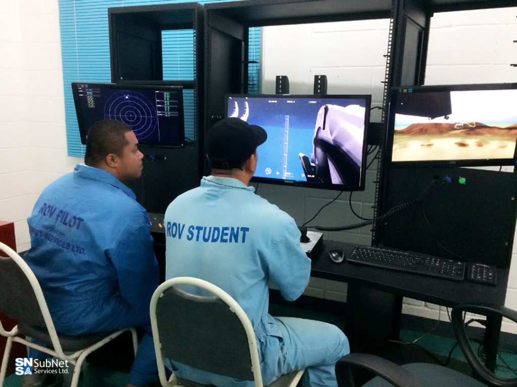 SubNet Services Career Path for a ROV Pilot Technician