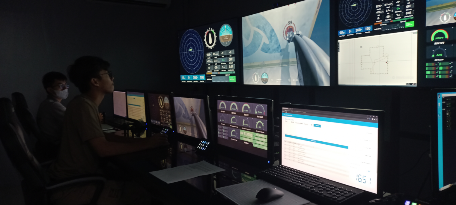 Team Based ROV Simulator