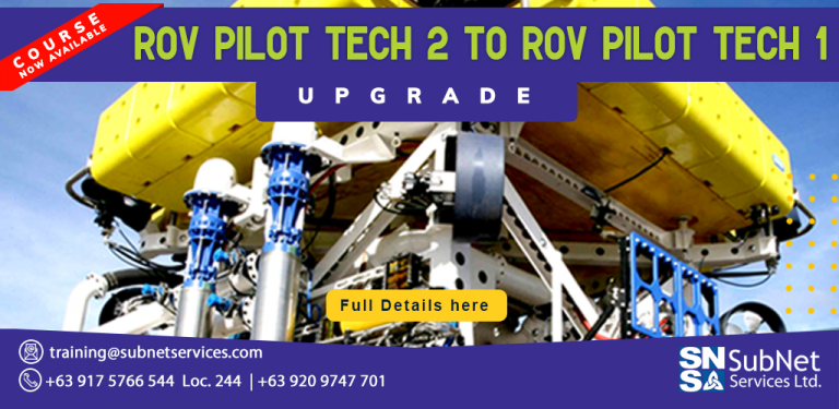 Subnet Services Blog - UPGRADE YOUR ROV PILOT TECH 2 TO ROV PILOT TECH 1